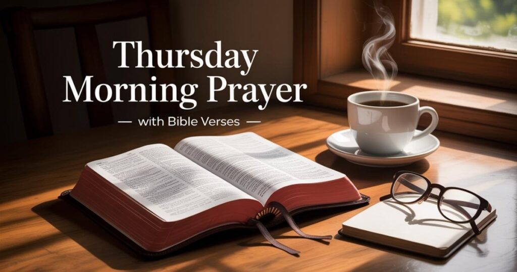 50+ Powerful Thursday Morning Prayer with Bible Verses (2025)